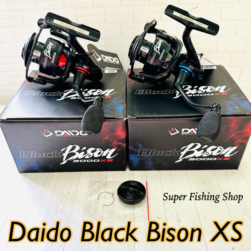 Jual Reel Daido Black Bison 2000 3000 Xtra Speed Gear Power Handle ...