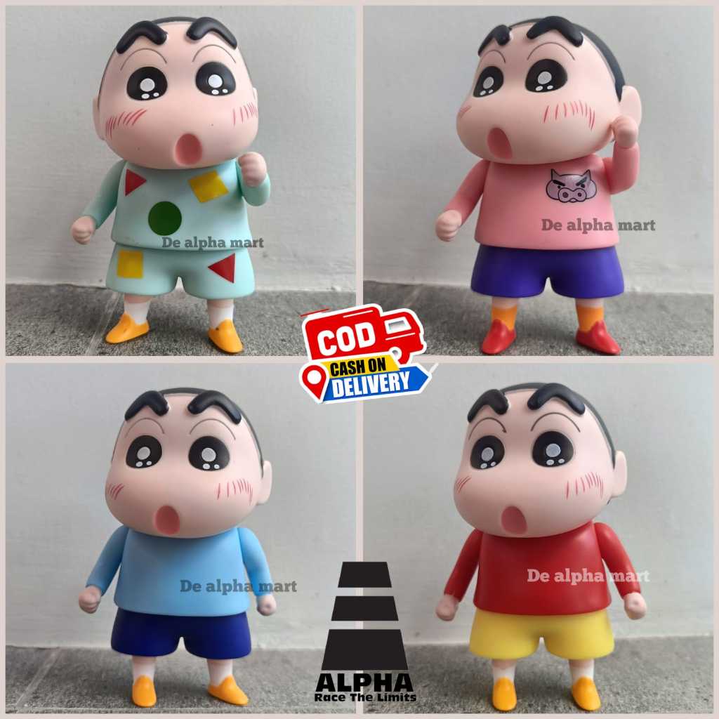 Jual Action Figure Crayon SHINCHAN 13cm BIG Kartun Shin-chan Nohara ...