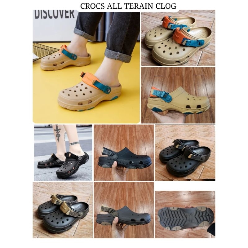 Jual CROCS CLASSIC ALL TERRAIN CLOG UNISEX SEPATU SANDAL PRIA WANITA | Shopee Indonesia