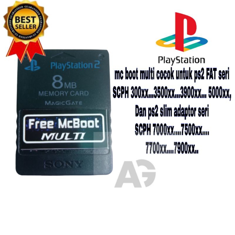Jual MC BOOT MULTI UNTUK PS2 FAT DAN SLIM | Shopee Indonesia