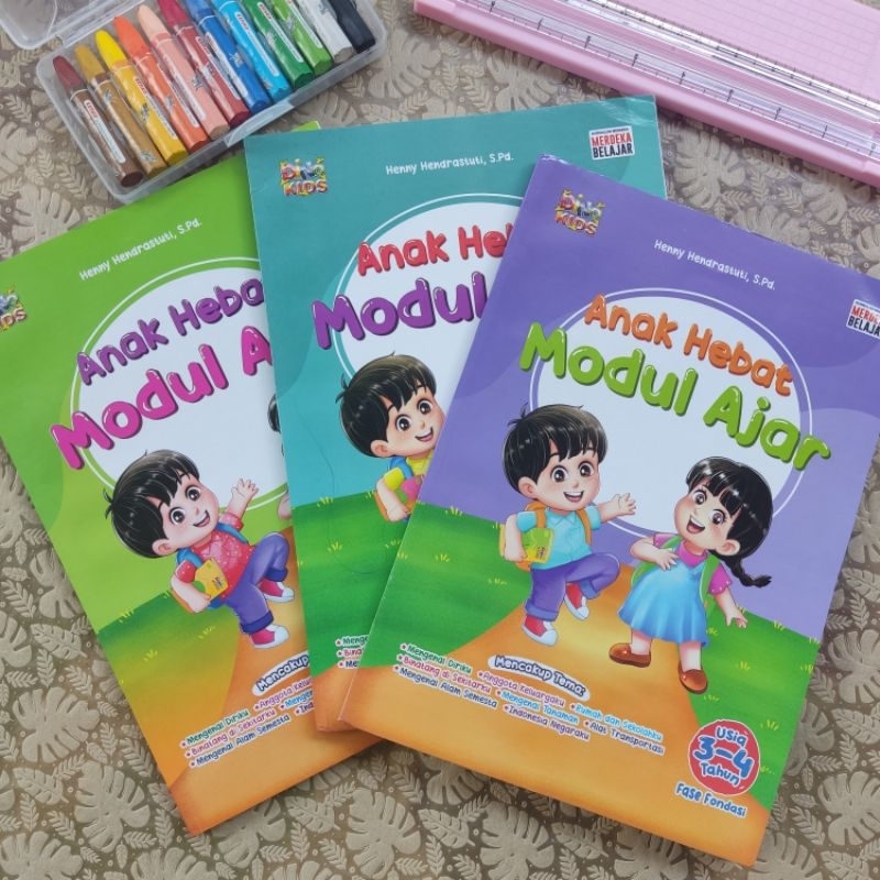 Jual MODUL AJAR PAUD DAN TK ISI 8 MATERI KURIKULUM MERDEKA BONUS DETEKSI DINI TUMBUH KEMBANG ...