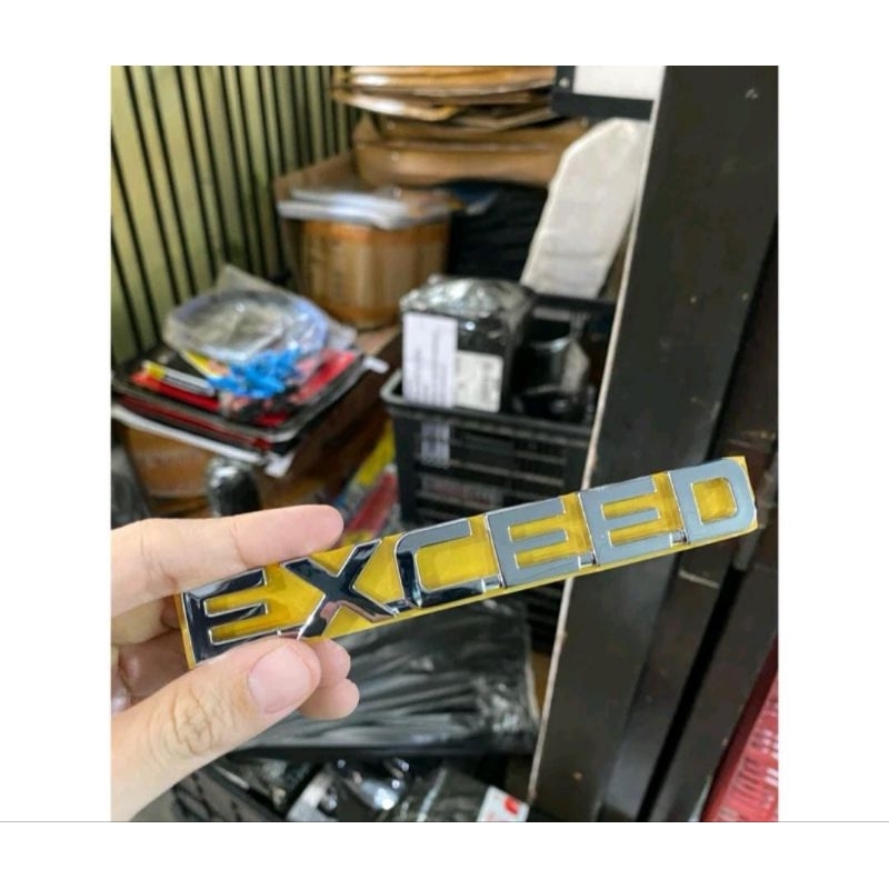 Jual Logo emblem exceed mitsubishi xpander | Shopee Indonesia