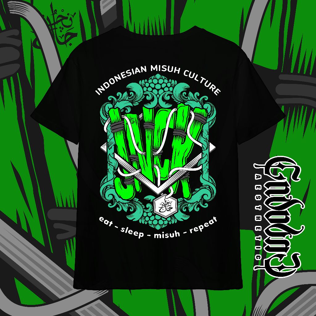 Jual KAOS MISUH | Misuh Culture Vol 02 | JNCK | Ornament Theme | Shopee ...