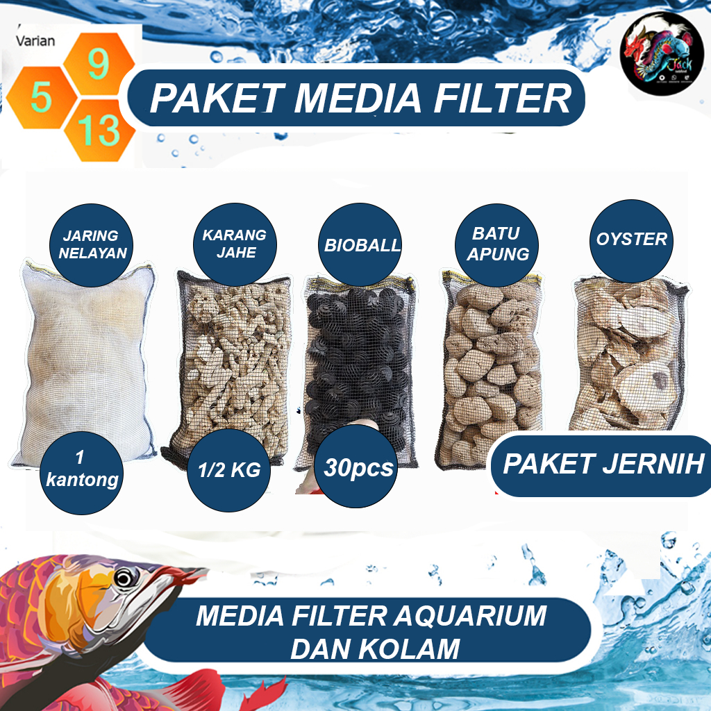 Jual Paket Lengkap Media Filtrasi Talang Aquarium dan Kolam | Shopee ...