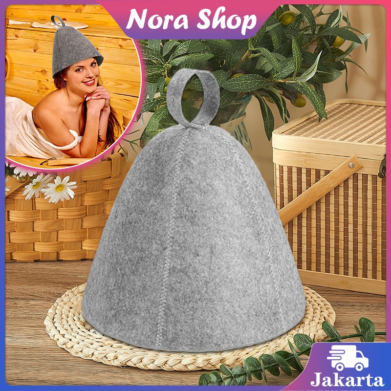Jual Topi Sauna Topi Banya Anti Panas Topi Mandi Topi Sauna Topi Mandi ...