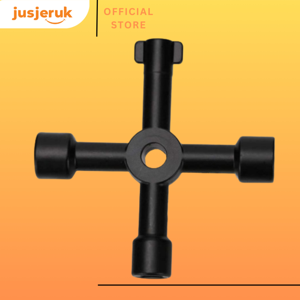 Jual JFactory Kunci Pas 4 in 1 Universal Elevator Cross Triangle Key ...
