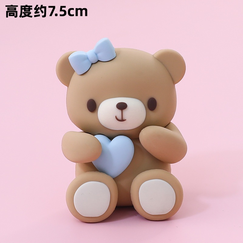 Jual Topper Teddy bear beruang baby cake kue birthday ulangtahun ultah ...