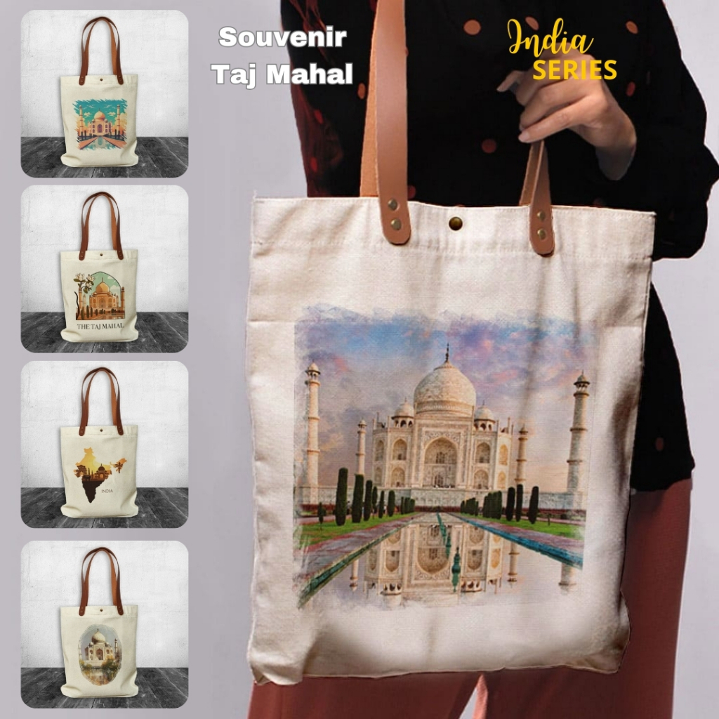 Jual NEOBags Tote bag Canvas oleh oleh India | Tote bag Canvas Souvenir ...