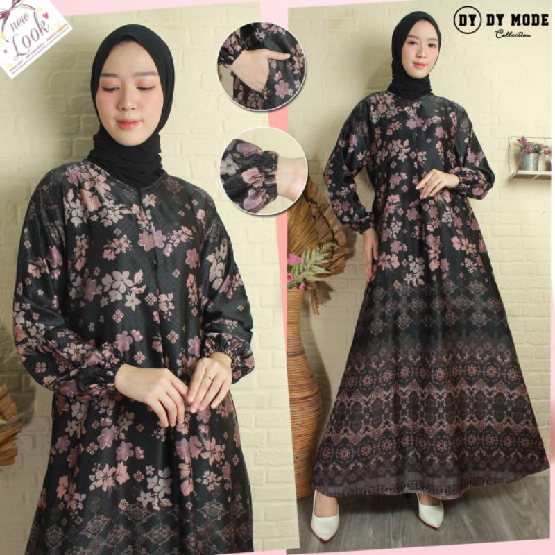 Jual GAMIS SILK PREMIUM GAMIS MEWAH ELEGAN READY SERAGAMAN PENGAJIA ...