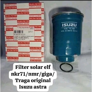 Jual filter solar elf NKR71 Original Isuzu astra (nhr/NKR/Traga/L300/PS ...