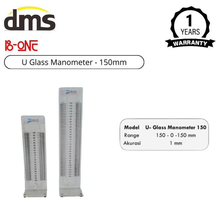 Jual U Glass Manometer - 150mm B-One | Shopee Indonesia