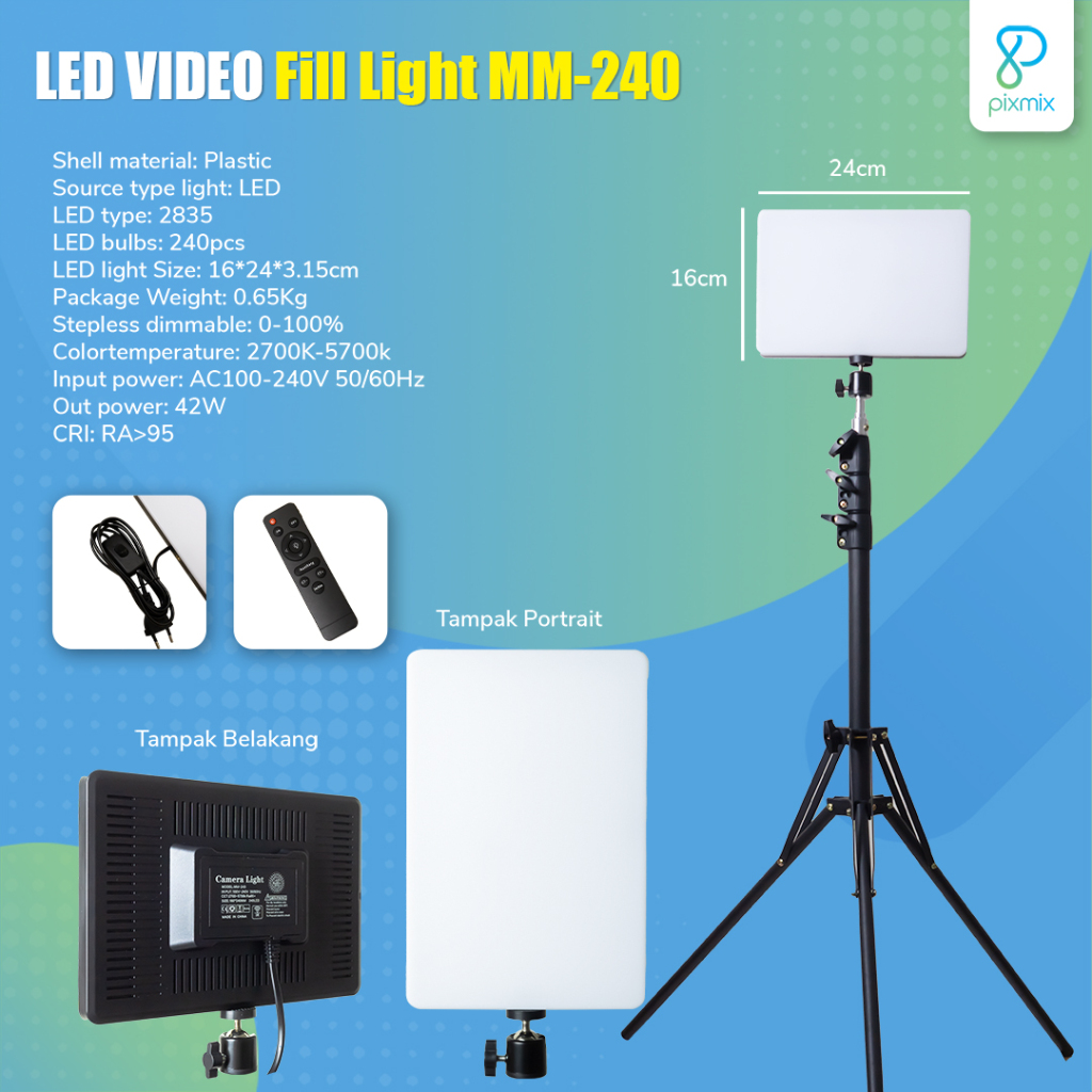 Jual Lampu LED Live Streaming Video Fill Light / Lampu Makeup 11 Inch ...