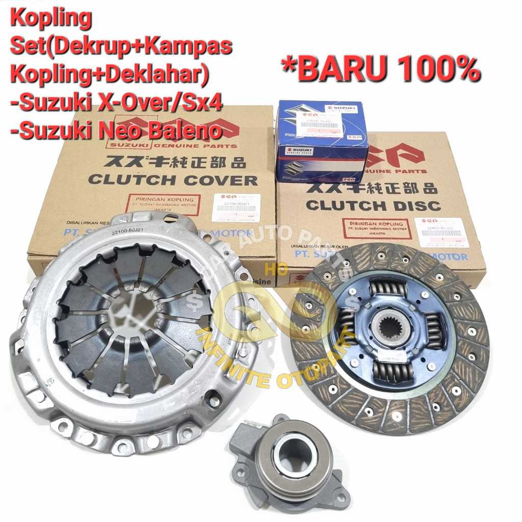Jual KOPLING SET KAMPAS DEKRUP DEKLAHAR XOVER X-OVER SX4 NEO BALENO ...