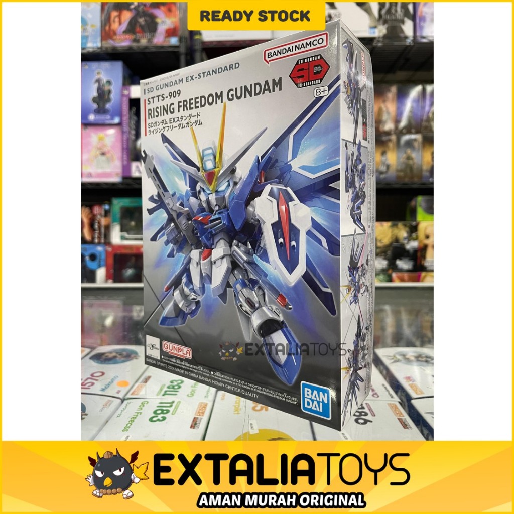 Jual SD EX-Standard Rising Freedom Gundam - Bandai | Shopee Indonesia