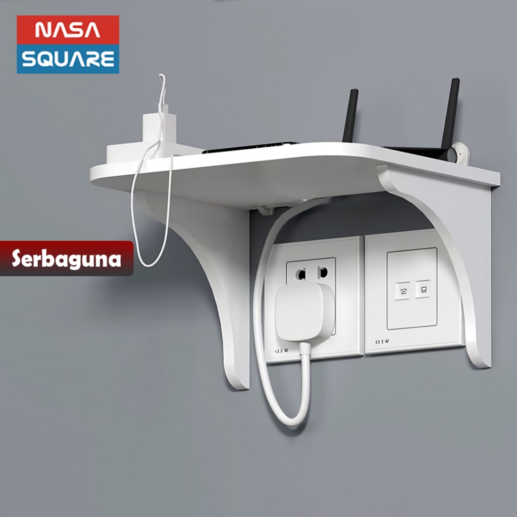 Jual Rak Dinding Speaker Wifi Router Minimalis - NASA SQUARE | Shopee ...