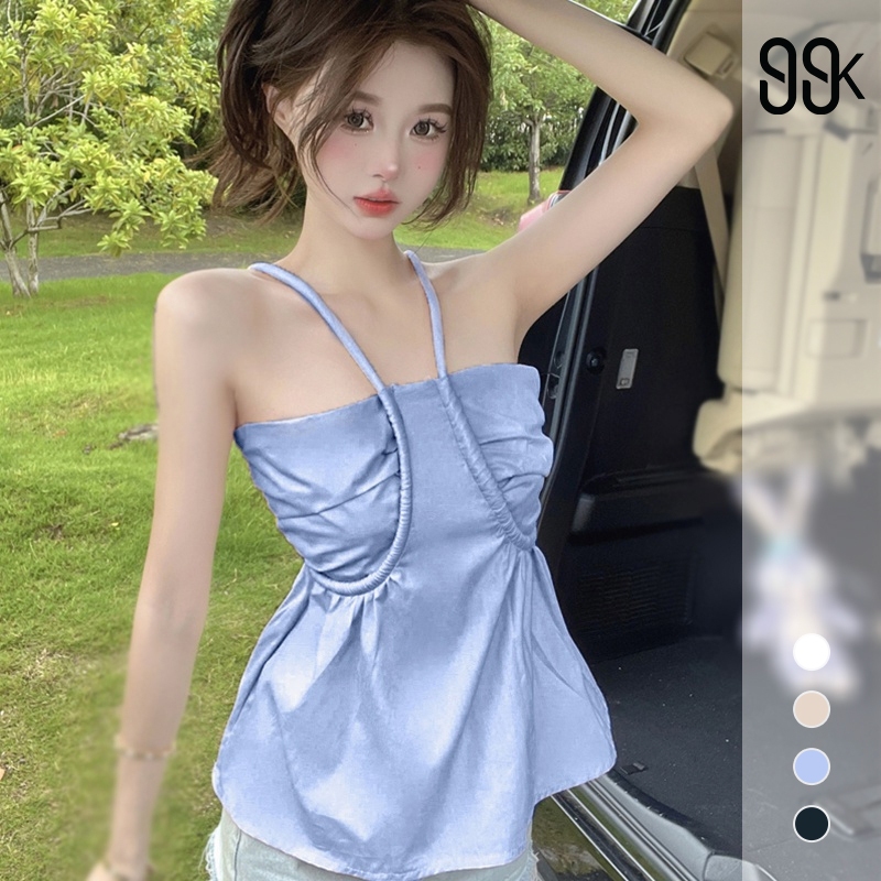 Jual Casual Strap Sleeveless A Line Camisole Top 1739 (S/M/L/XL ...