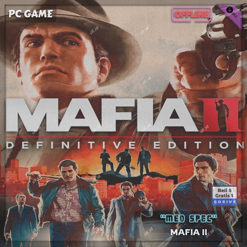 Jual Mafia II Definitive Edition - Mafia 2 DE - DLC - PC Game | Shopee Indonesia