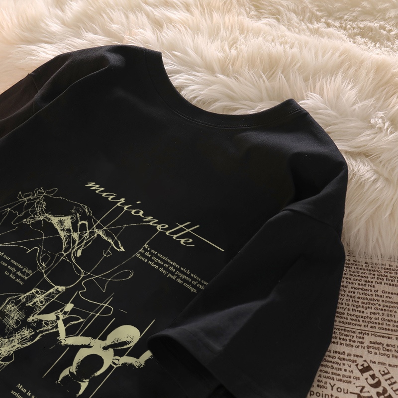 Jual SEZO. t shirt Puppet baju wanita korea street style baju kaos ...