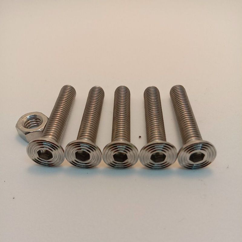 Jual Baut handmade slim spiral model slim m6 drat 10 panjang 3.5 cm | Shopee Indonesia