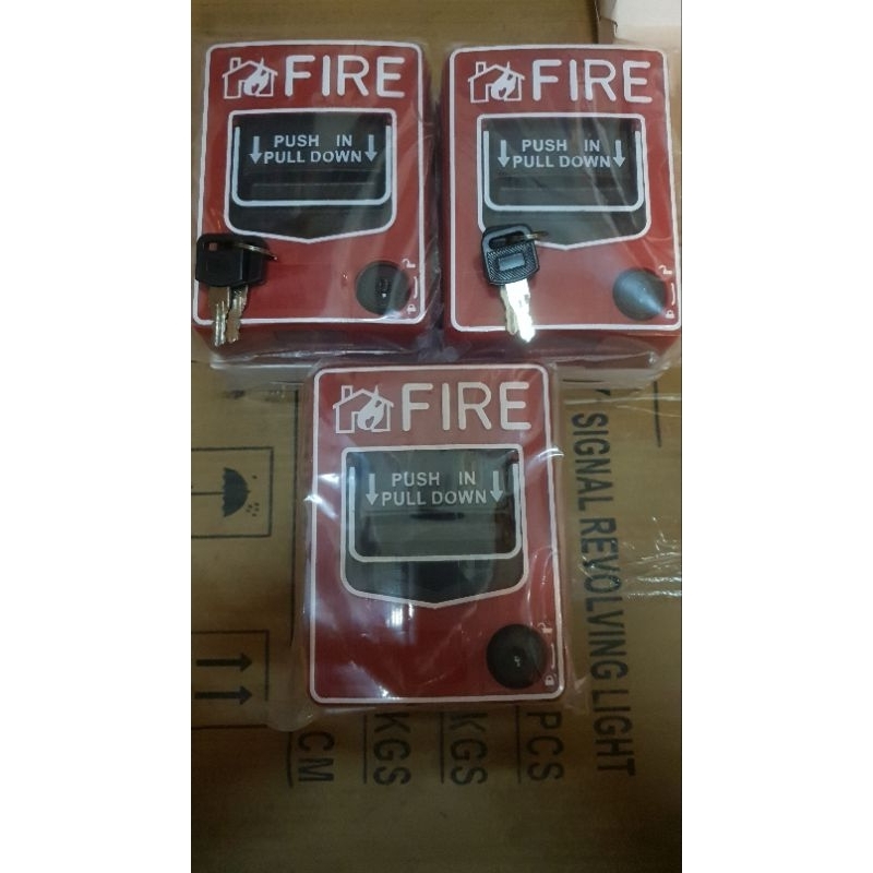 Jual Fire alarm push in Manual break glass call point | Shopee Indonesia