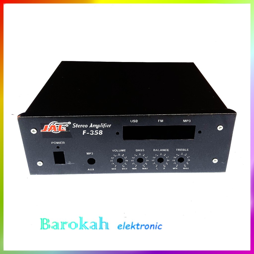 Jual Box USB Amplifier JAL F-358 Besi | Shopee Indonesia