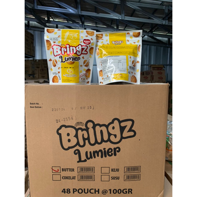 Jual Bringz Lumier Butter Cookies Kemasan Pouch. | Shopee Indonesia