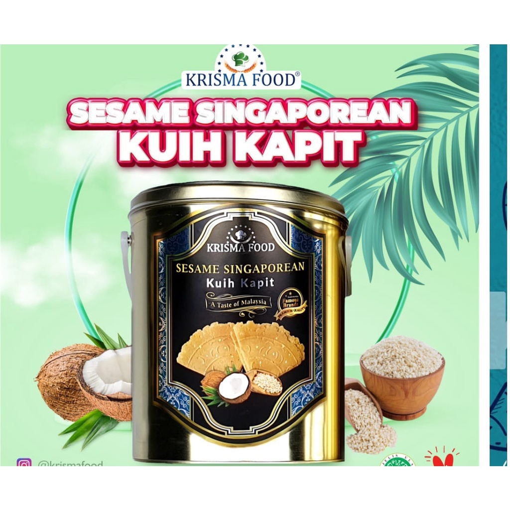 Jual KRISMA FOOD KUIH KAPIT KALENG | Shopee Indonesia