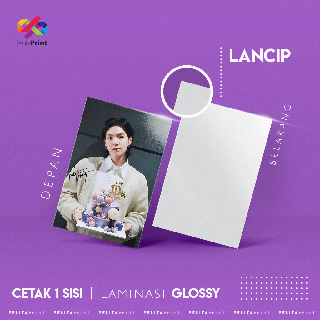 Jual CETAK FREEBIES PHOTOCARD 2R CUSTOM TEBAL 2 SISI PREMIUM COD ...