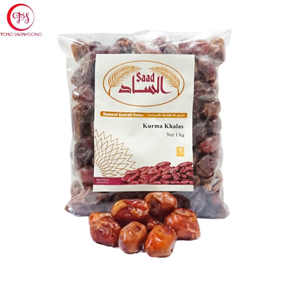 Jual SKG862 Realpct Kurma Khalas Saad 1 kg Kholas Al Saad Dates ...