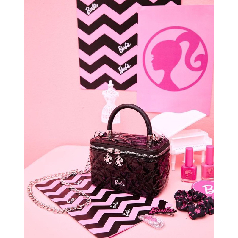 Jual MINISO X Barbie Quited Bag Limited Edition | Shopee Indonesia