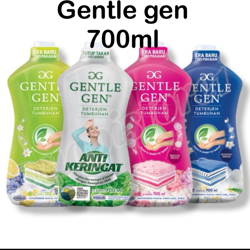 Jual Gentle Gen Deterjen Cair 700ml Deterjen Tumbuhan | Shopee Indonesia
