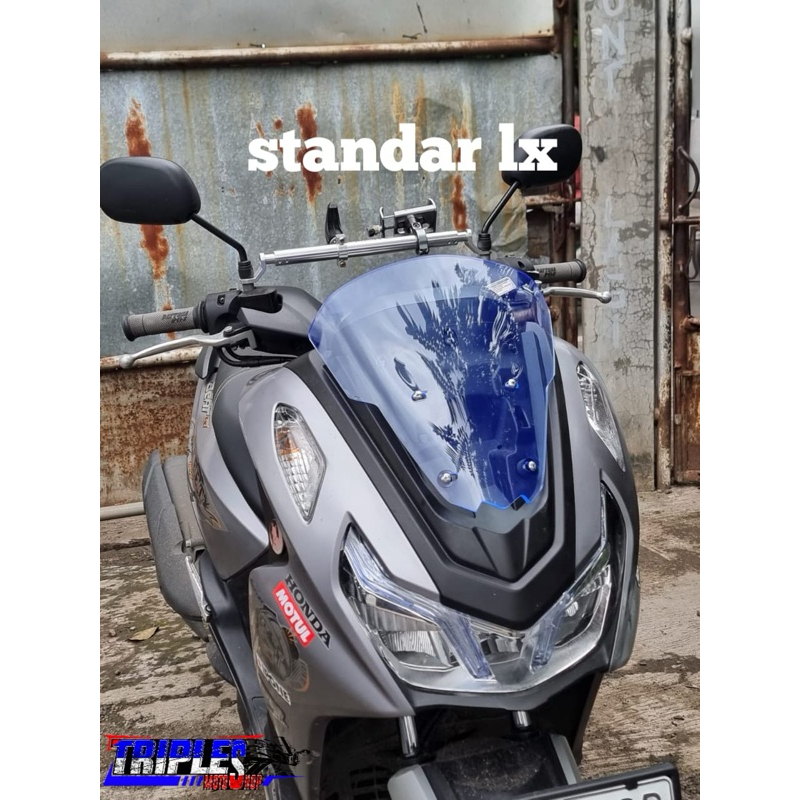 Jual WINDSHIELD LEXI LX 155 9 MODEL VISOR LEXI LX 155 TEBAL 4MM ...