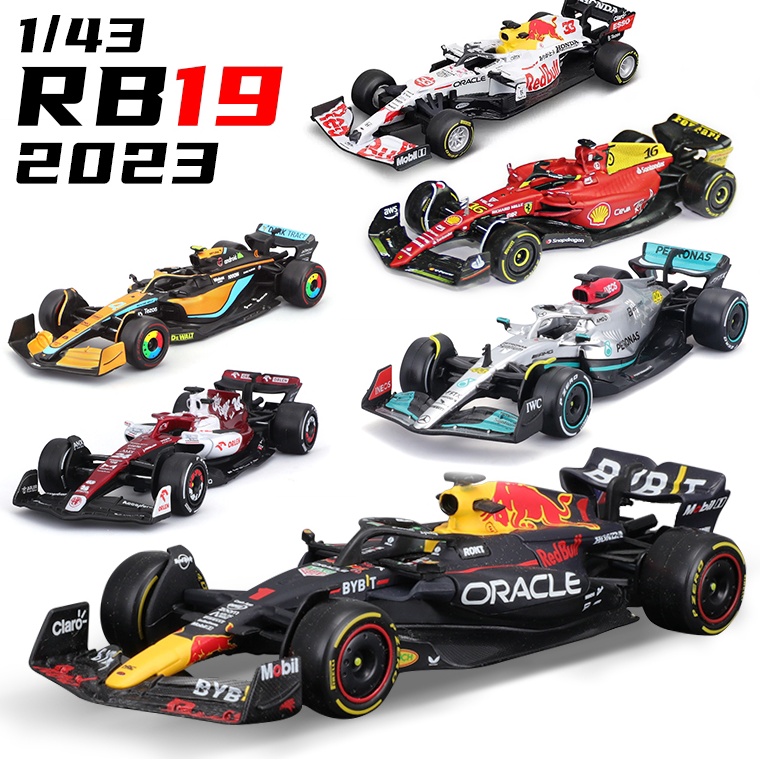 Jual ready Bburago 1 43 F1 Mobil el Mercedes Ferrari Redbull Racing ...