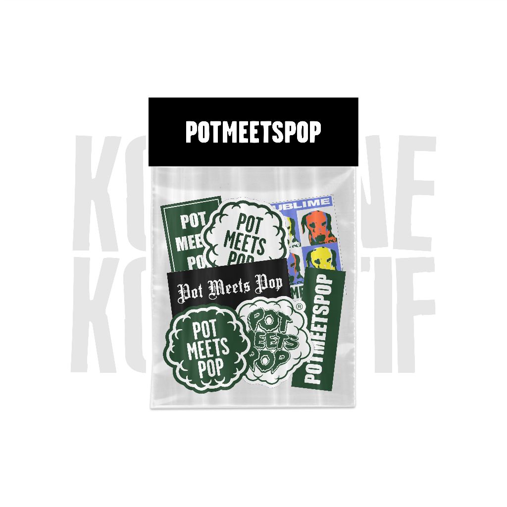 Jual Stikerpack Brand / Pot meet Pop | Shopee Indonesia