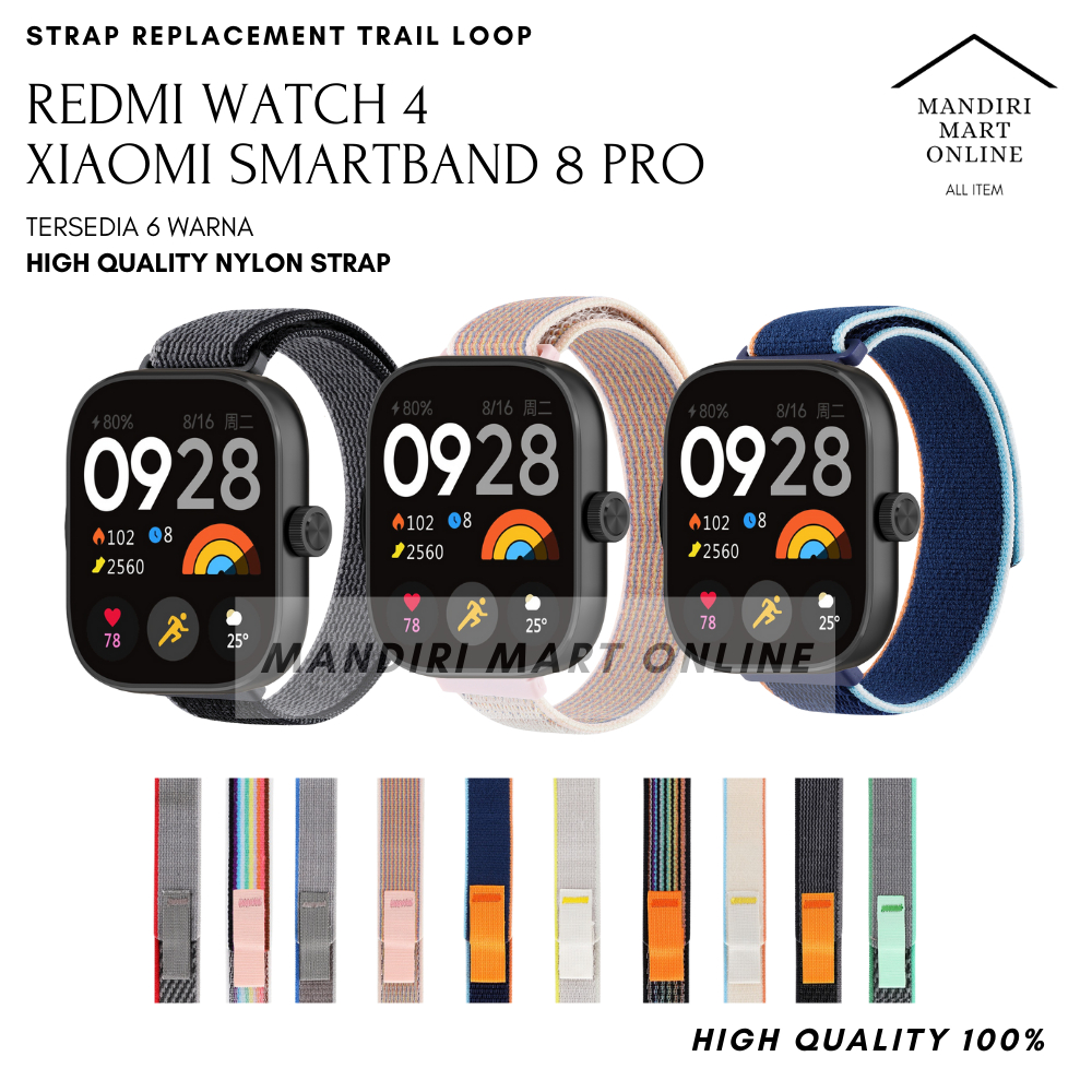 Jual Strap Redmi Watch 4 Trail Loop Nylon Tali Pengganti Xiaomi ...