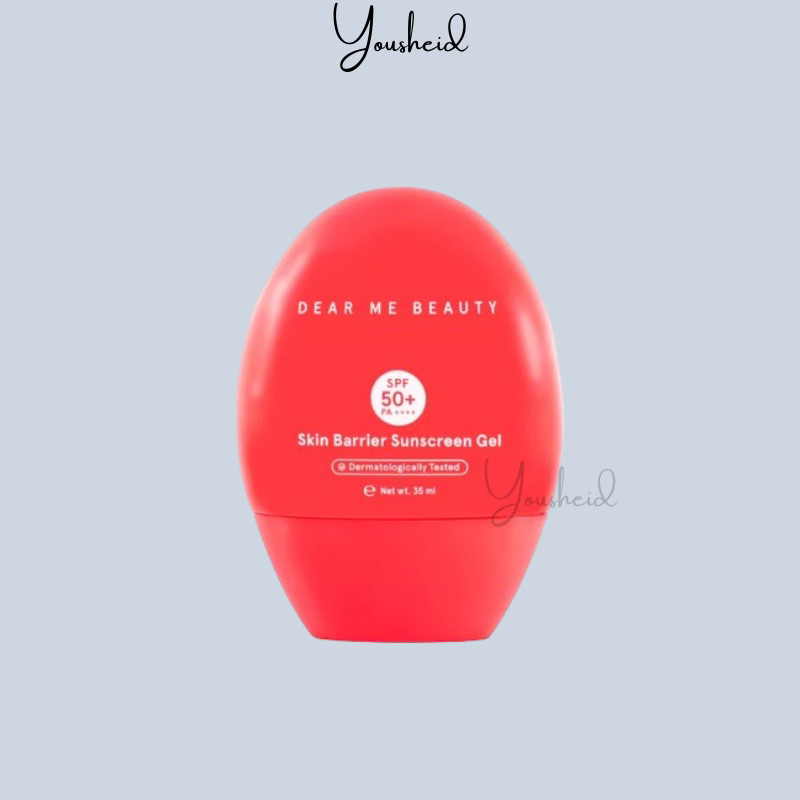 Jual Dear Me Beauty Skin Barrier Sunscreen Gel SPF 50 PA++++ - Physical ...