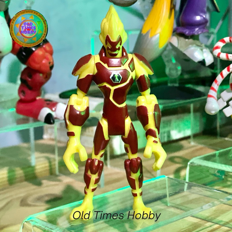 Jual Heatblast omniverse Ben 10 ben10 bandai rare last kolpri | Shopee ...