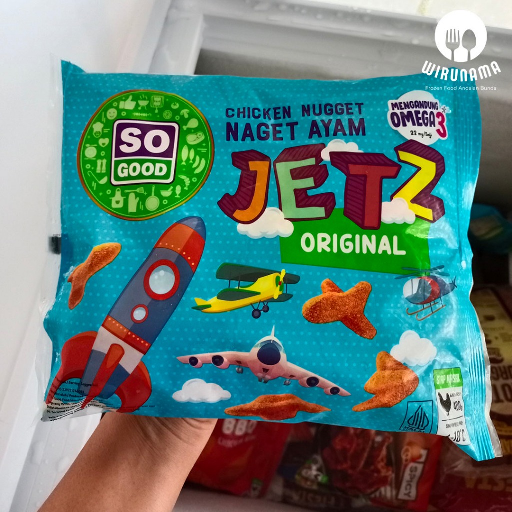 Jual So Good Chicken Nugget Jetz 400 Gram Nugget Karakter Nuget Ayam Frozen Food Yogyakarta ...
