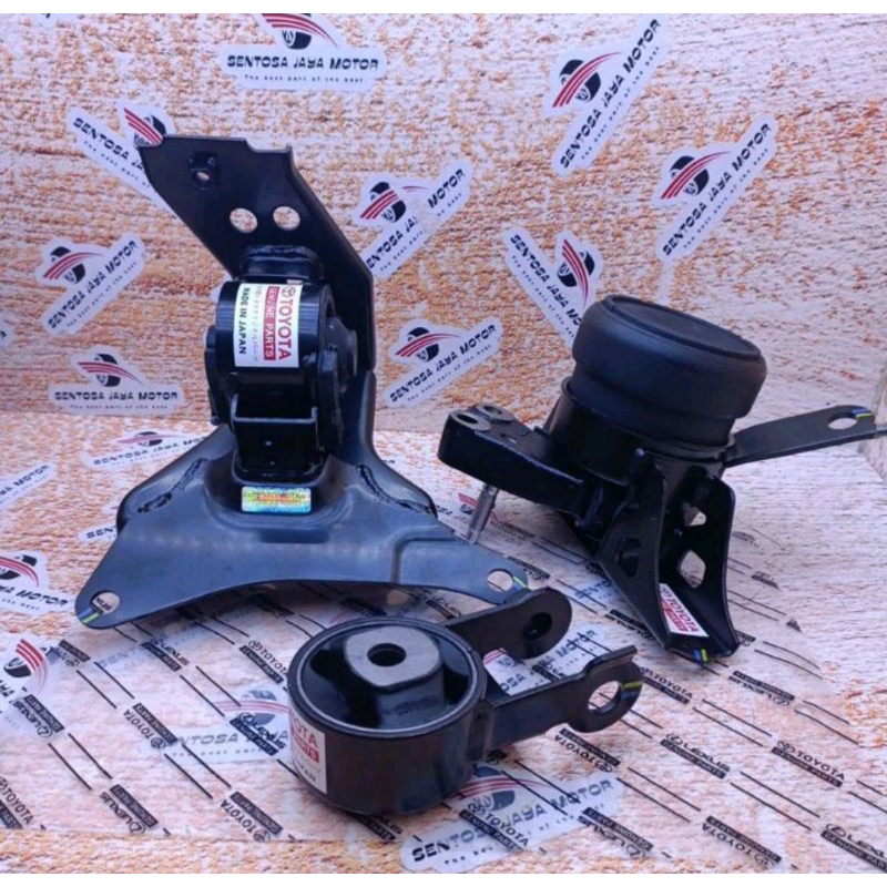Jual Engine Mounting Dudukan Mesin Set New Vios gen 2 Yaris Manual 2006-2012 Original | Shopee ...