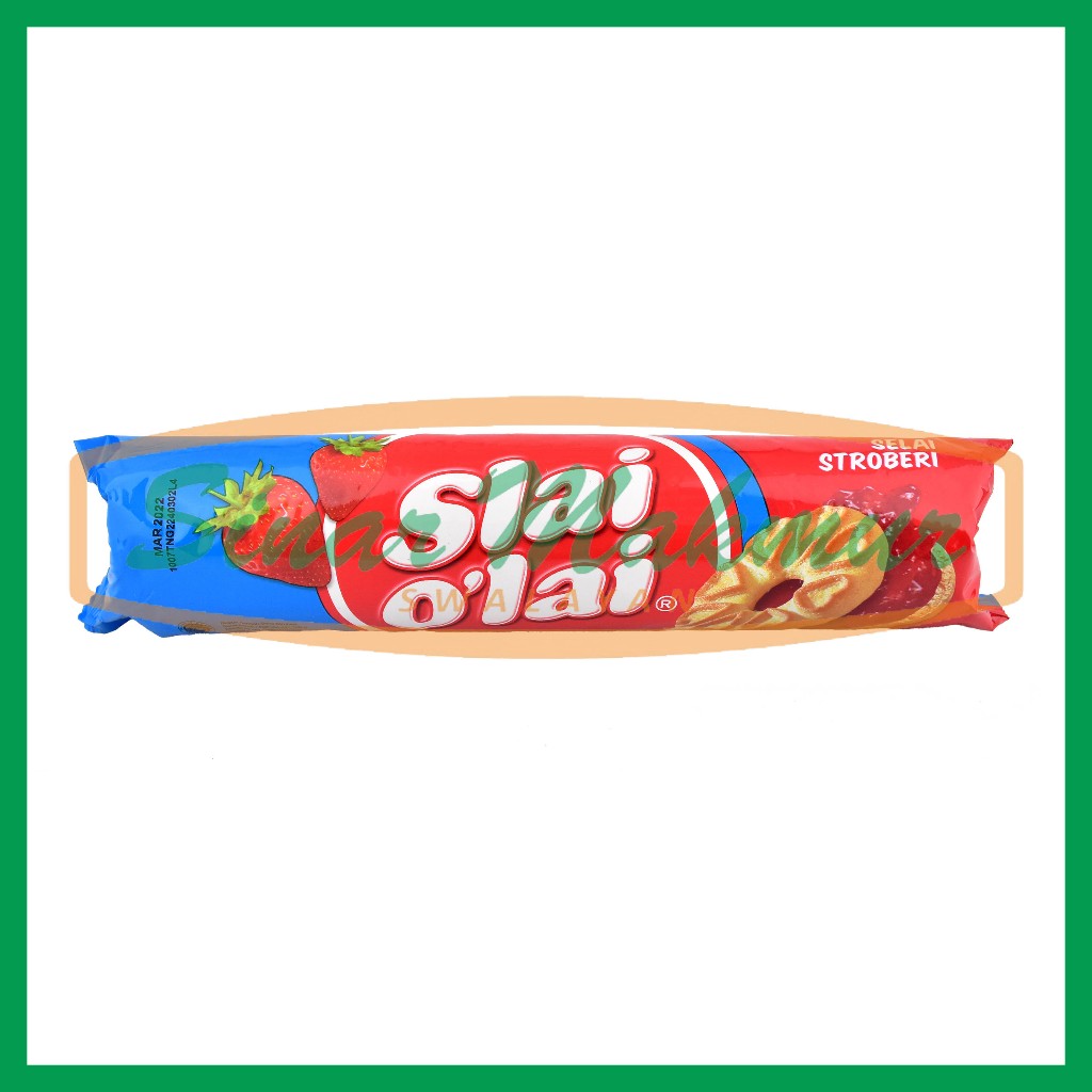 Jual Biskuit Slai-Olai 128gr Strawberry/Blueberry/Nanas | Shopee Indonesia