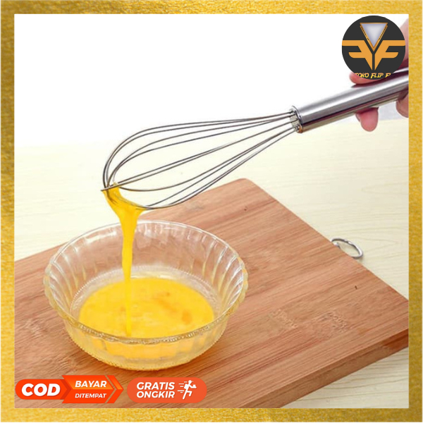Jual Whisk Stainless / Pengocok Telur Stainless / Whisk Egg Beater ...
