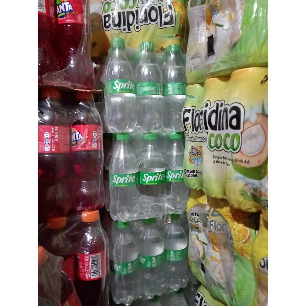 Jual Sprite Fanta Botol Imut 250mL isi 12 botol Floridina Orange 350mL ...