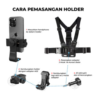 Jual Chest Strap EVOGRIP AK10 Body Belt Holder Hp Dada Sabuk Tali ...