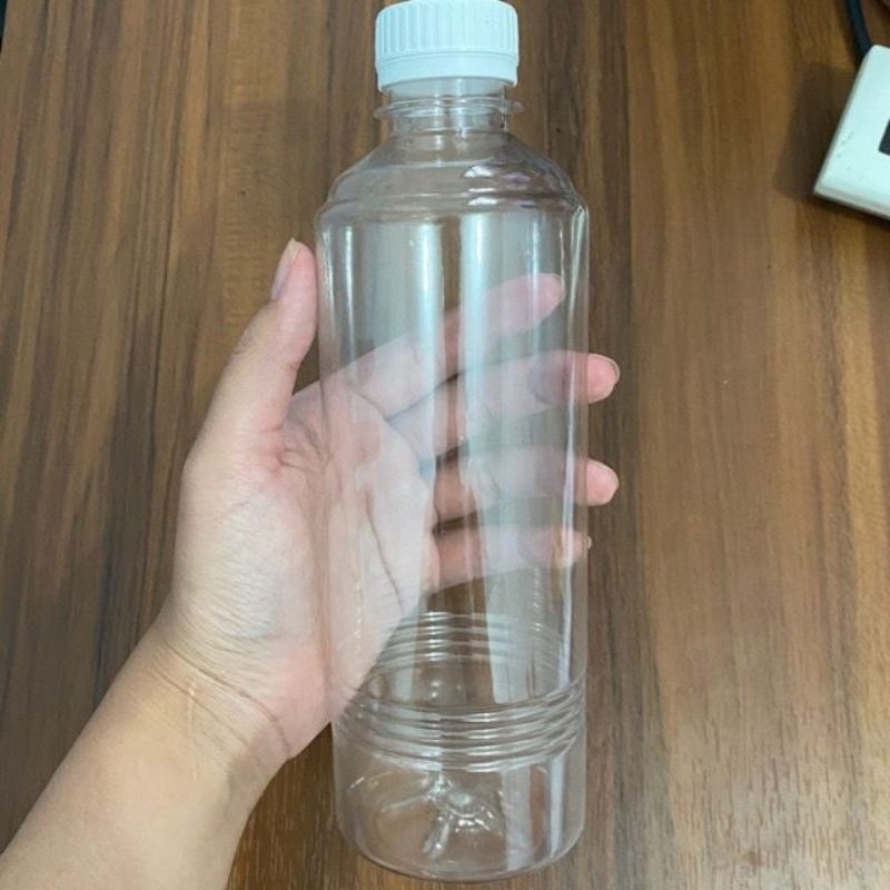 Jual Botol Almond 500 ml / Botol Plastik / Botol Minuman / Botol Jamu ...