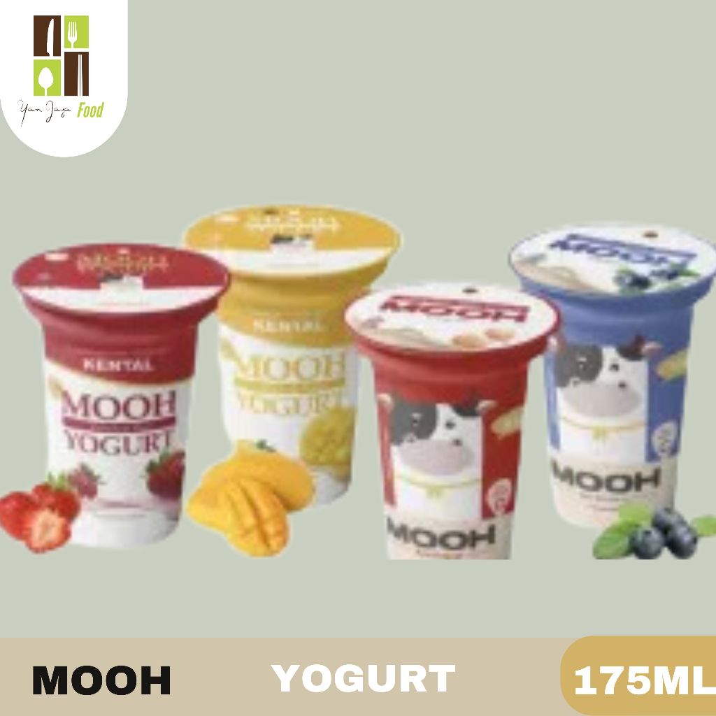Jual Mooh Minuman Yogurt Rasa Original/Strawberry/Mangga/ Blueberry ...