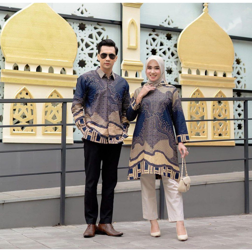 Jual Benang Raja Batik Couple Pria Wanita Primis Lapis Furing Motif ...