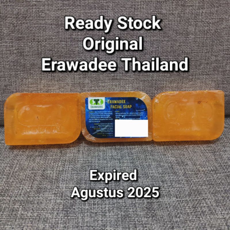 Jual Sabun Wajah Erawadee Orisinal Thailand / Erawadee Facial Soap ...