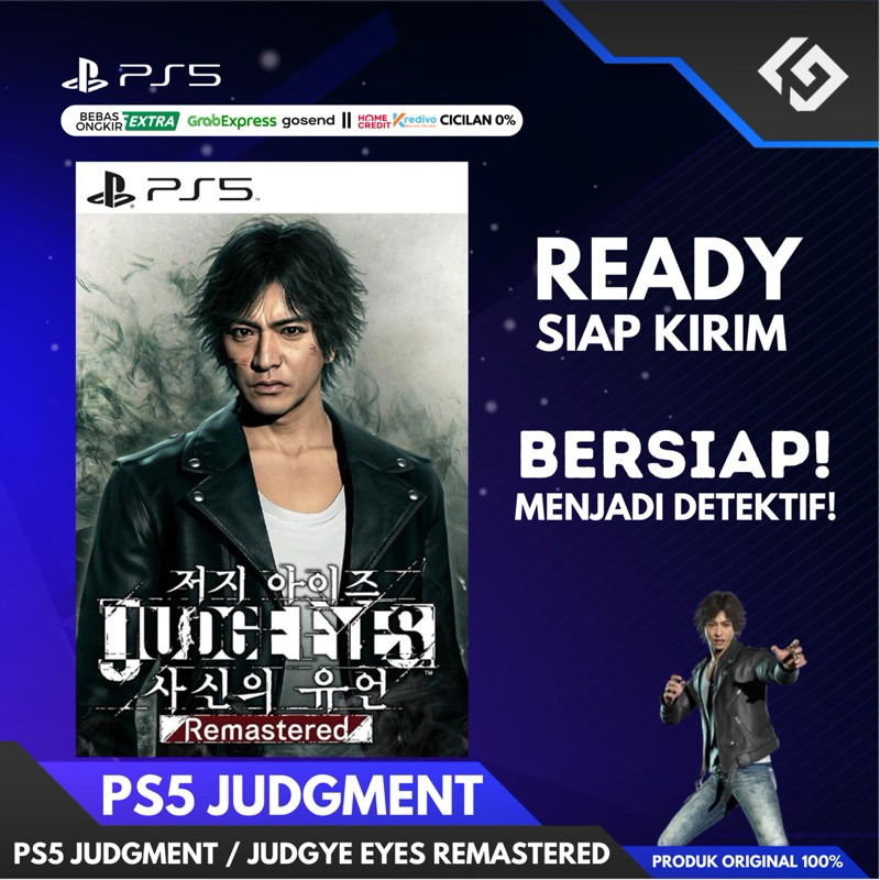 Jual PS5 Judgment Judge Eyes Remastered | Shopee Indonesia