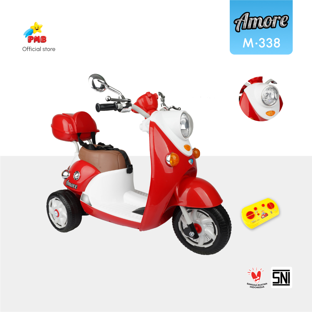 Jual PMB Mainan Anak Motor Amore M338 | Shopee Indonesia