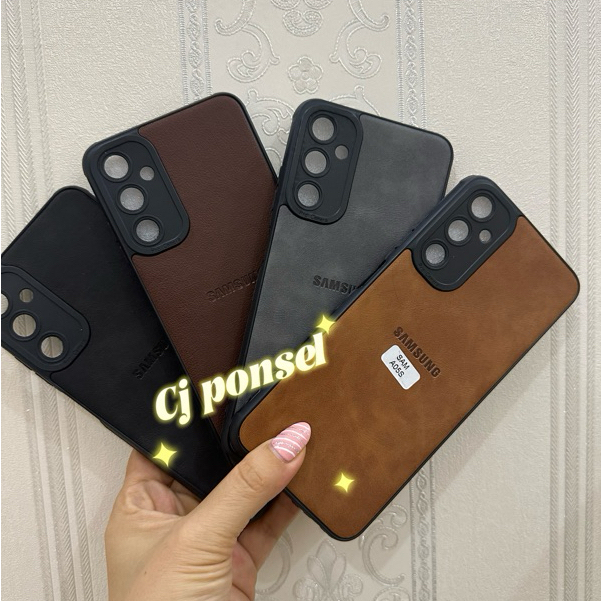 Jual Leather case kulit for samsung A15 A24 A55 A35 A05S A05 A20 A30 A03 A03S A02S A02 M02 A10 ...